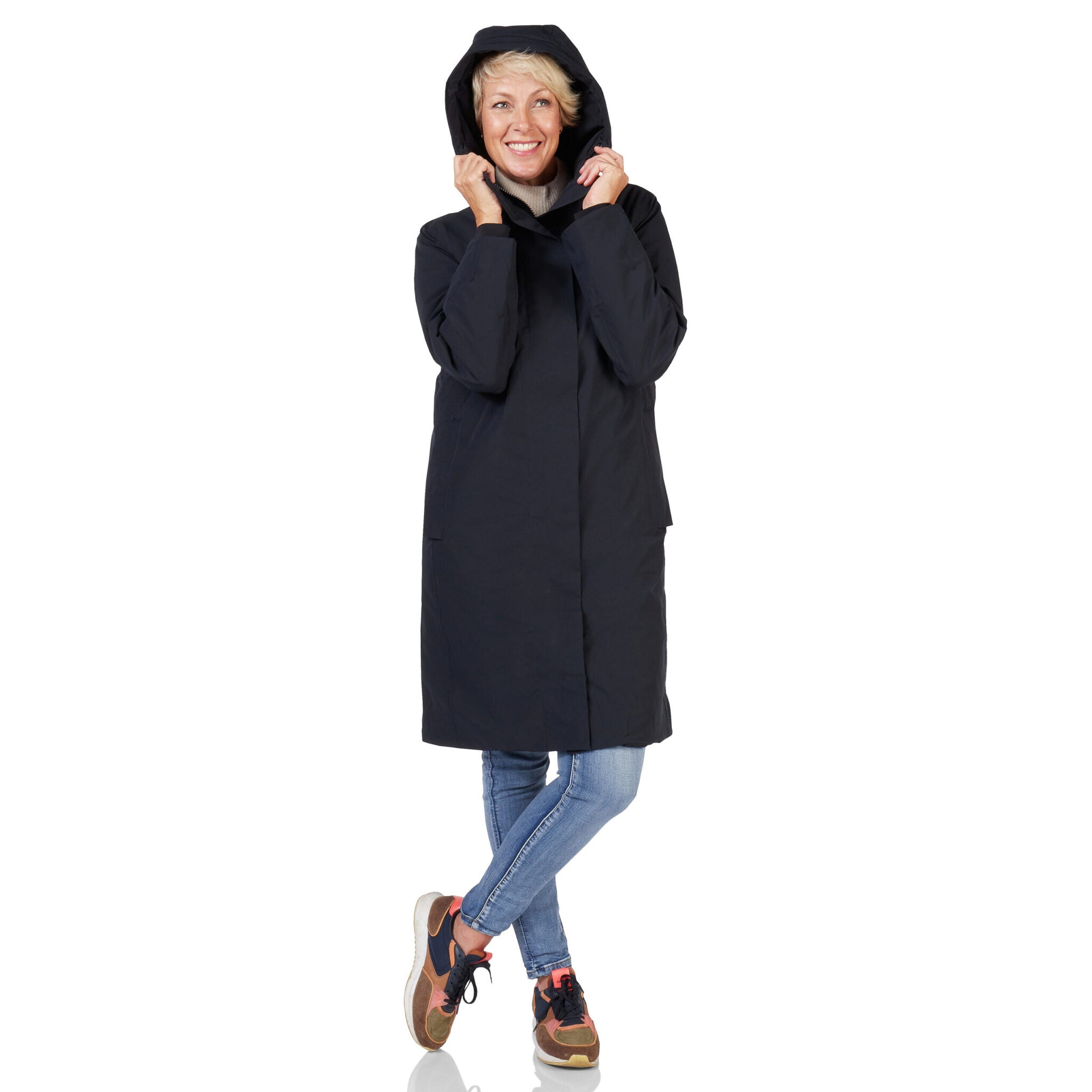 Winter raincoat Phoenix Taupe- – Happy Rainy Days
